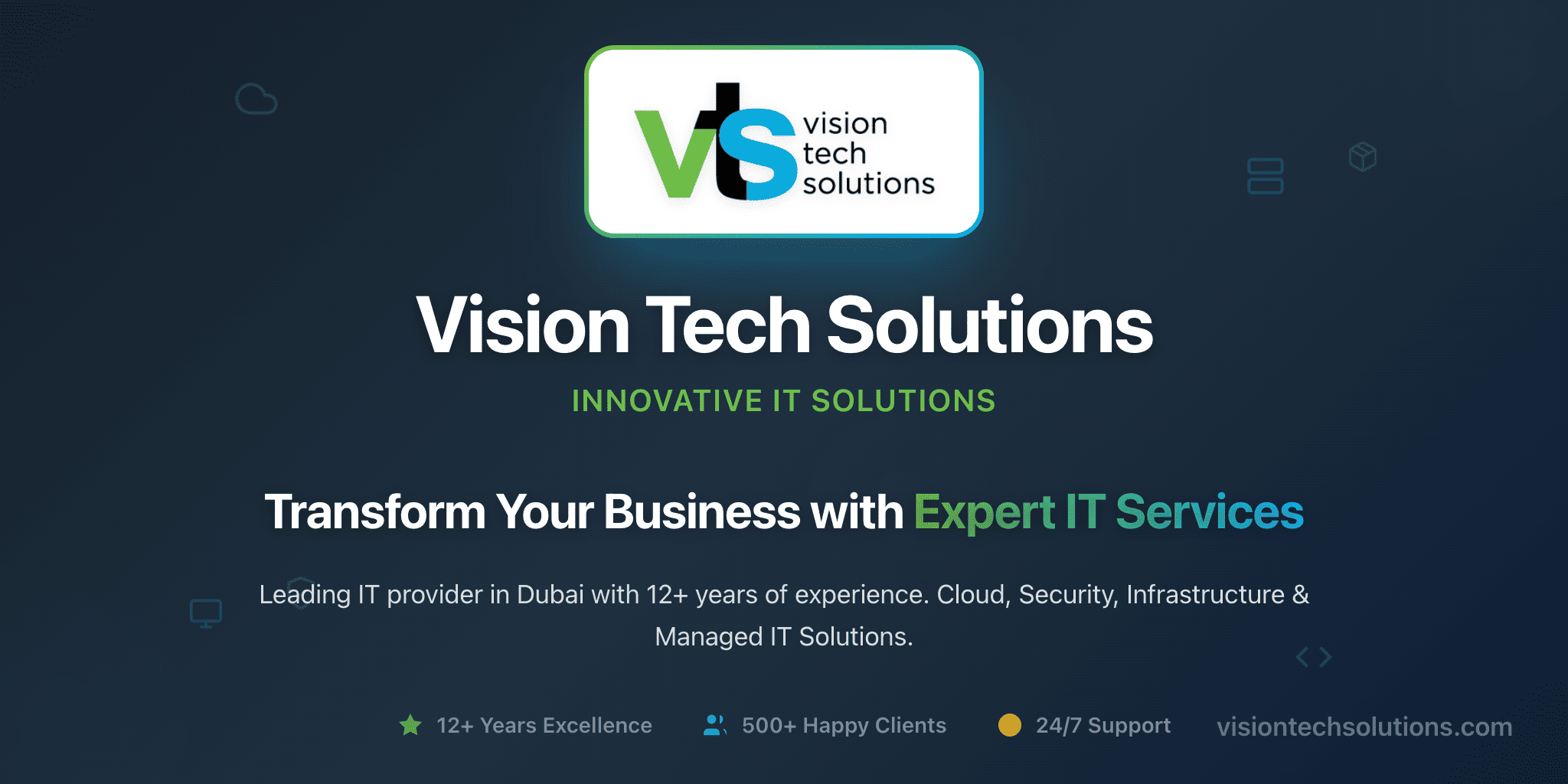 Contact Us | Vision Tech Solutions Dubai